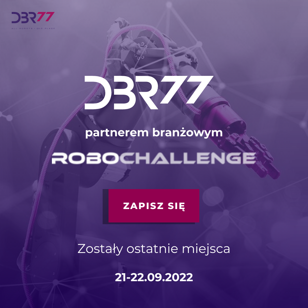 Platforma DBR77 Partnerem Robochallenge 2022 - DBR77 Robotics